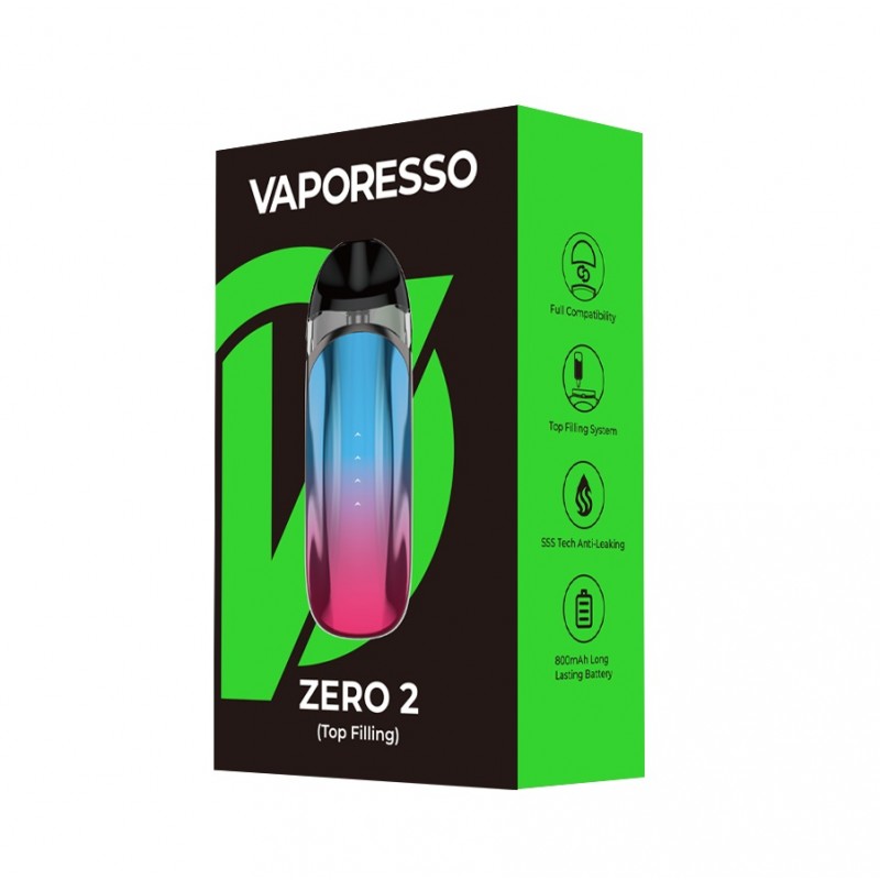 Vaporesso Zero 2 Kit (Top Filling), zero 2 top filling, zero series, zero s pods, zero 2 ...